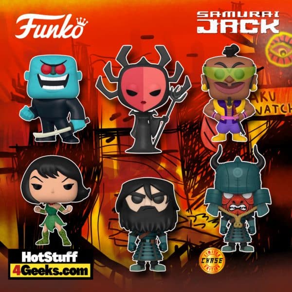 6 NEW Samurai Jack Funko Pop! Now Available (2021)