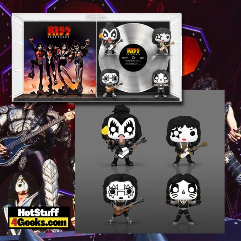 2021 NEW Kiss – Destroyer Pop! Album (All 4 Band Members)