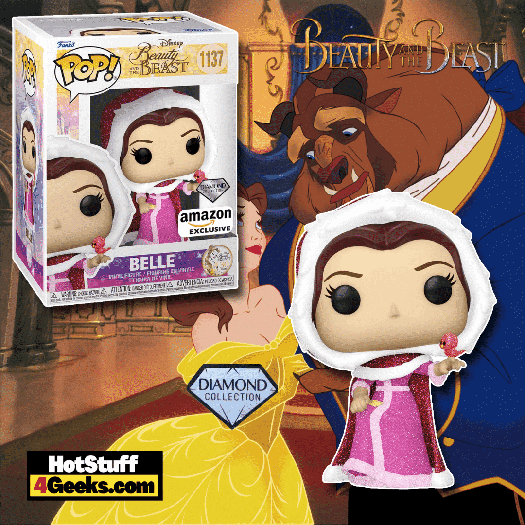 2021 NEW Winter Belle Diamond Glitter Funko Pop! Exclusive