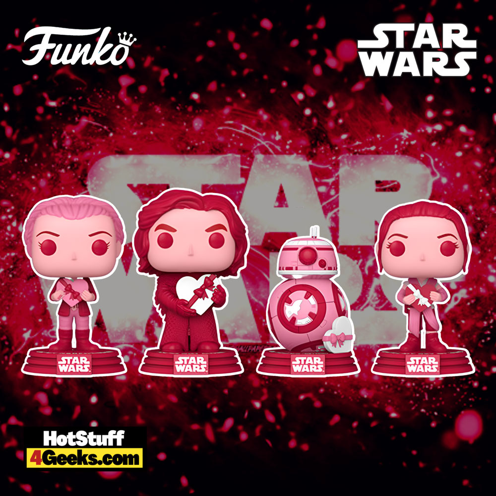 NEW Star Wars Valentines 2023 Funko Pops For Valentine s Day