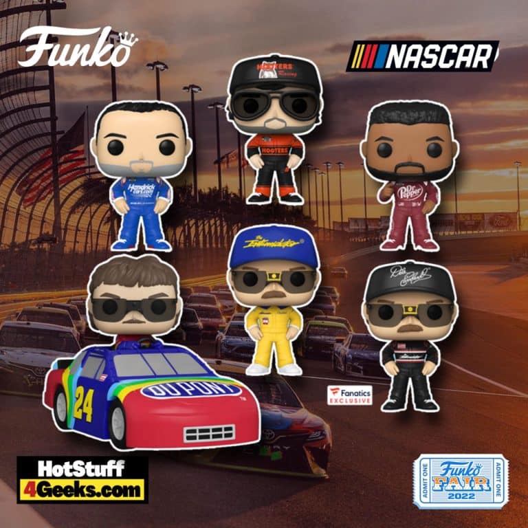 6 NEW NASCAR Funko Pops Just Landed! - Funko Fair 2022