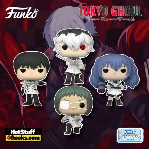 6 NEW Tokyo Ghoul Funko Pops Revealed! - Funko Fair 2022