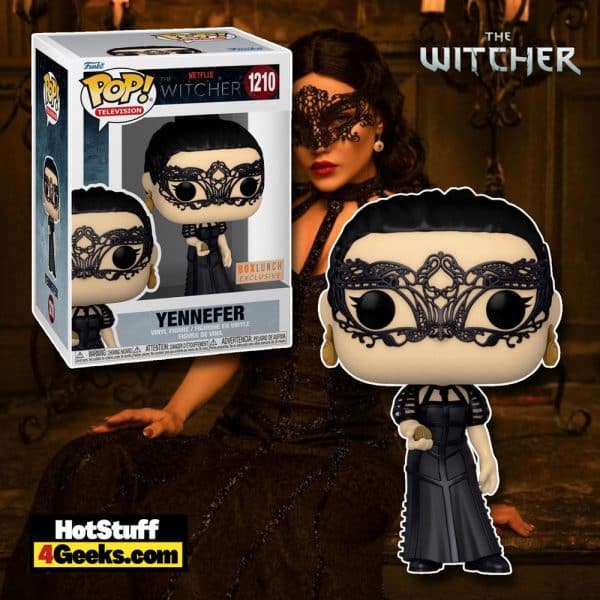 2022 NEW The Witcher: Yennefer (with Mask) Funko Pop! BoxLunch