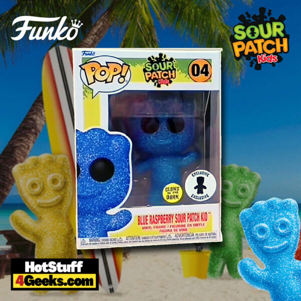 2022 NEW Blue Raspberry GITD Sour Patch Kid Funko Pop!