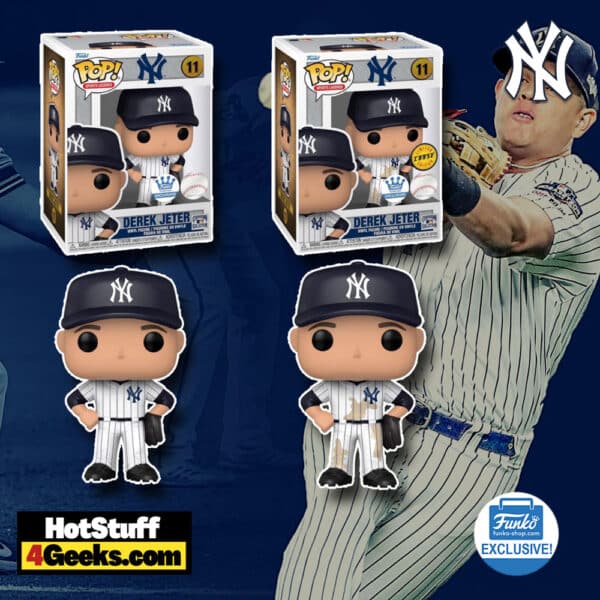 2022 NEW MLB: Derek Jeter With Chase Funko Pop! Exclusive