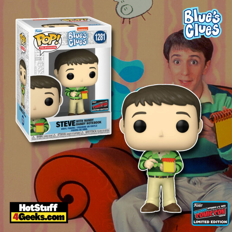 Funko NYCC 2022: Blue’s Clues - Steve w/ Notebook Funko Pop!