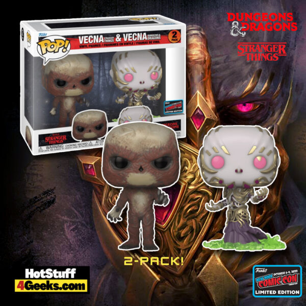 Funko NYCC 2022: D&D & Stranger Things Vecna 2-Pack Funko Pop!