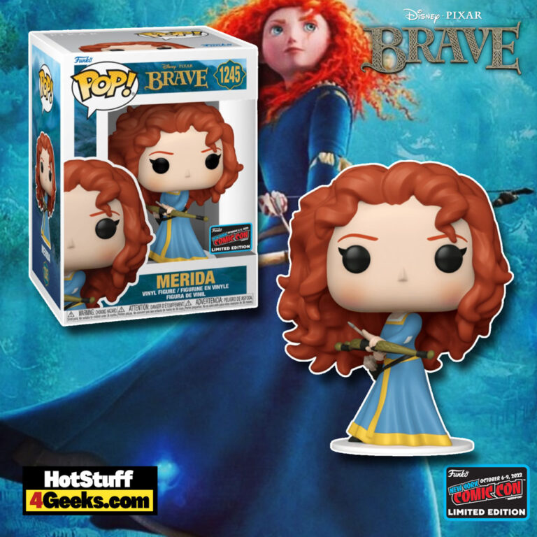 Funko NYCC 2022: Brave - Merida with Bow and Arrows Funko Pop!