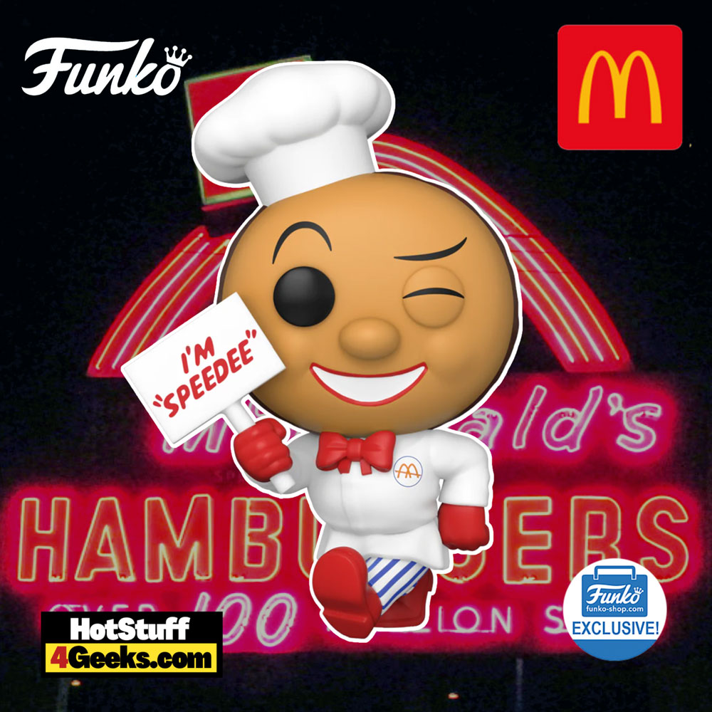 2022 NEW McDonald’s – Speedee Funko Pop! Exclusive