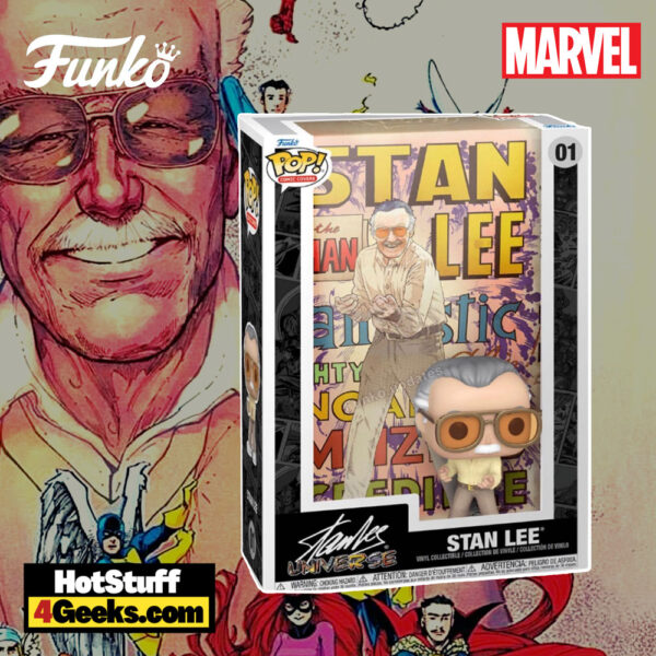 2022 NEW Stan Lee "The Man" Funko Pop! Comic Cover
