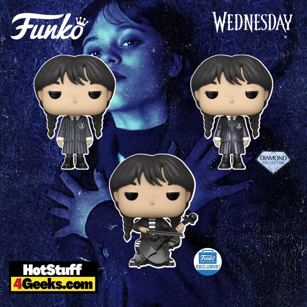 2023 NEW Wednesday Addams Netflix Series Funko Pops 2023 NEW Wednesday Addams Netflix Series Funko Pops
