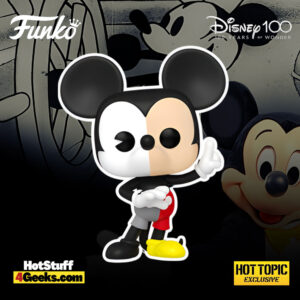 2023 Disney 100 Years: Mickey Mouse (Split Color) Funko Pop!
