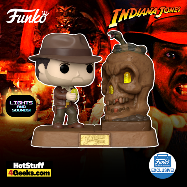 2023 NEW Indiana Jones Lights & Sounds Funko Pop! Moment