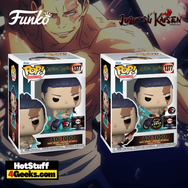 2023 NEW Jujutsu Kaisen: Aoi Todo with Glow Chase Funko Pop!
