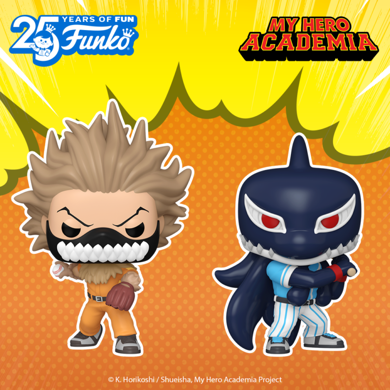 2023 My Hero Academia: Hero League Baseball Funko Pops!