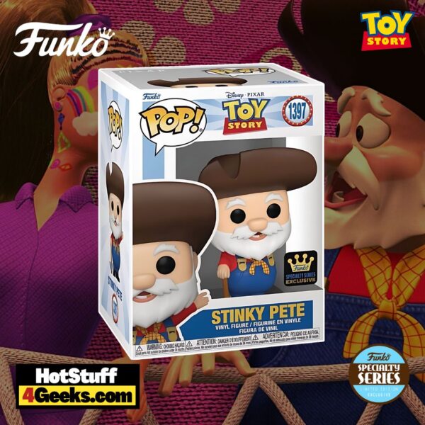 2023 NEW Stinky Pete Funko Pop! Specialty Series Exclusive