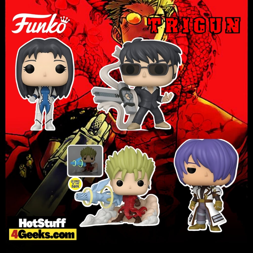 2023 NEW Trigun Funko Pops! Checklist - Waves 1 and