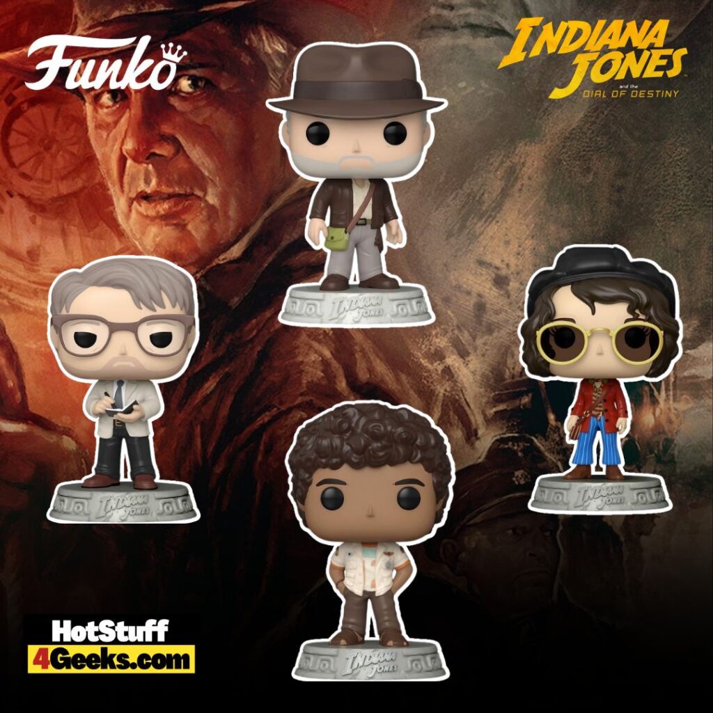 2023 NEW Indiana Jones & Dial of Destiny Funko Pops!