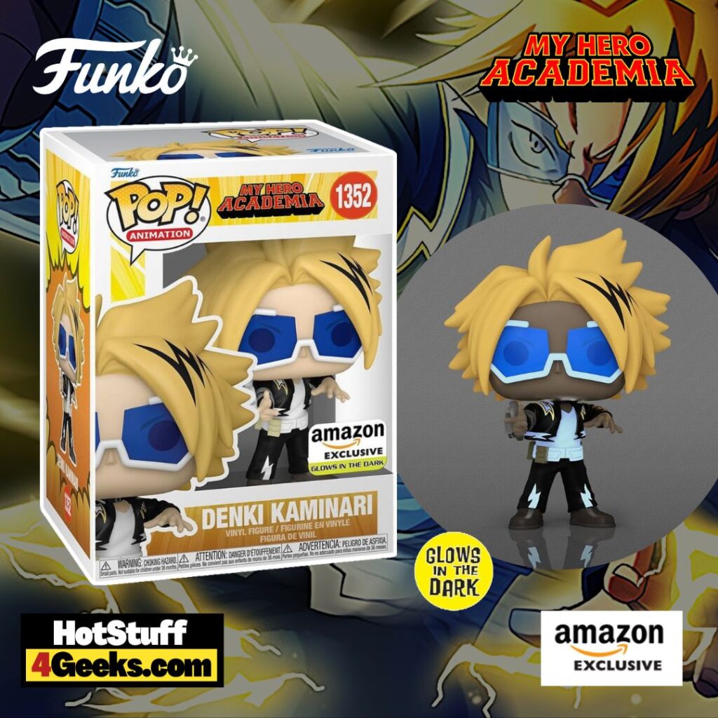 2023 NEW MHA: Denki Kaminari Glow Funko Pop! Exclusive