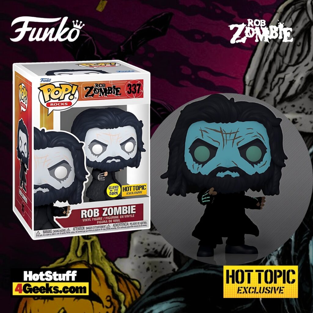 2023 NEW Rob Zombie (Dragula) Funko Pops! Ode to a Rock Legend