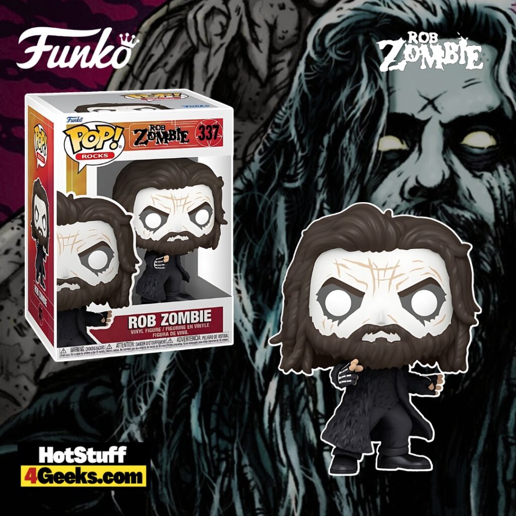 2023 NEW Rob Zombie (Dragula) Funko Pops! Ode to a Rock Legend