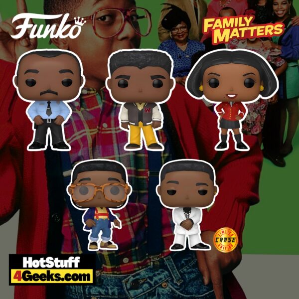 Nostalgic Gems: The New Family Matters Funko Pops! (2023)