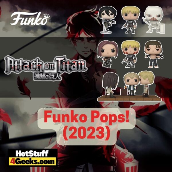 NEW Attack on Titan Funko Pops! New Releases: 2023 Edition
