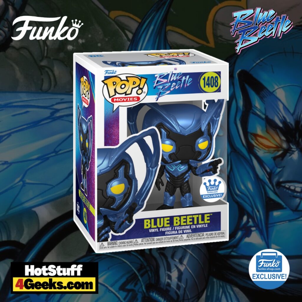 2023 NEW DC: Blue Beetle Funko Pop! Funko Shop Exclusive