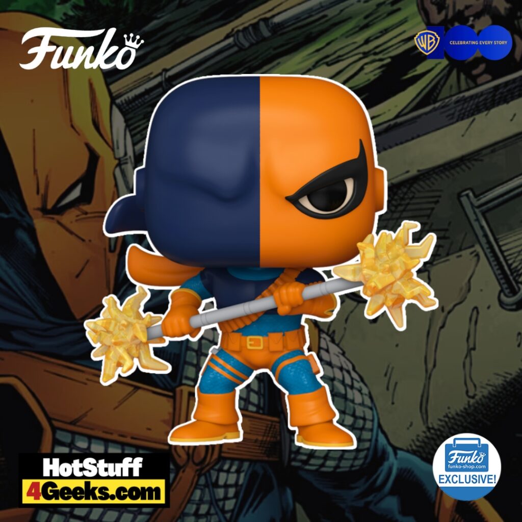 2023 NEW WB 100: Deathstroke with Bo Staff Funko Pop! Exclusive