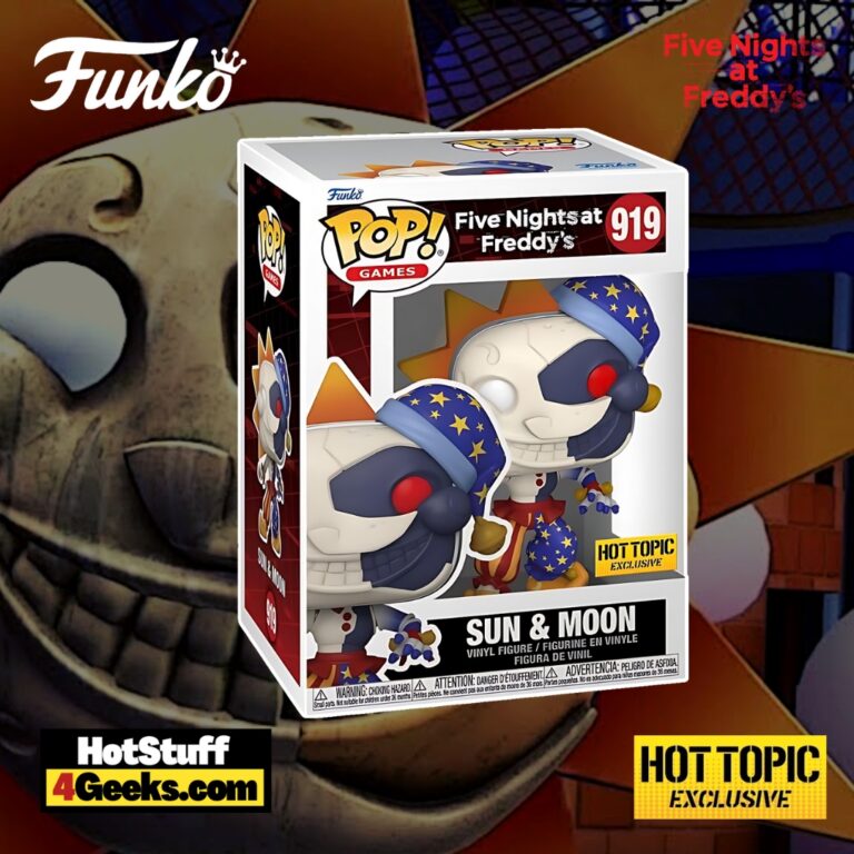 2023 NEW Five Nights at Freddy's - Sun and Moon Funko Pop!