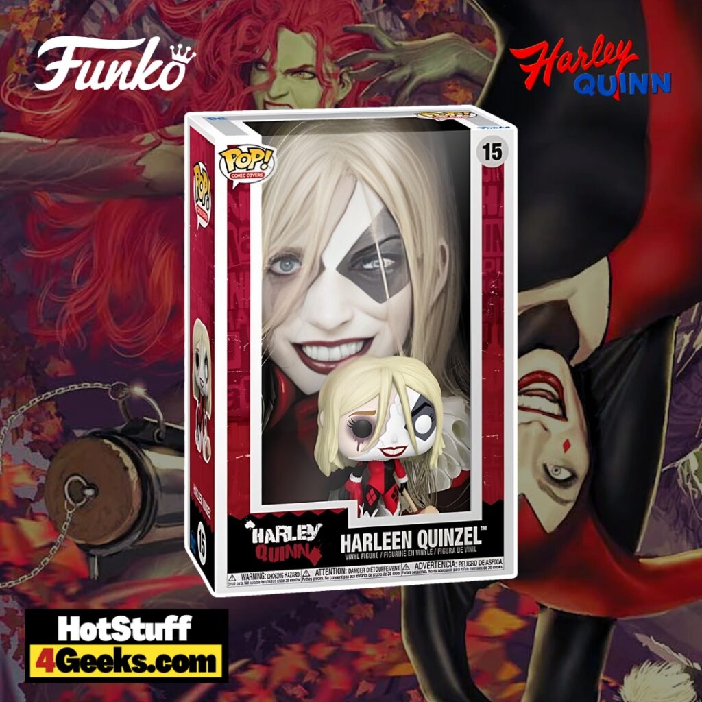2023 NEW Harleen Quinzel Funko POP! Comic Cover. A Tribute to a Classic