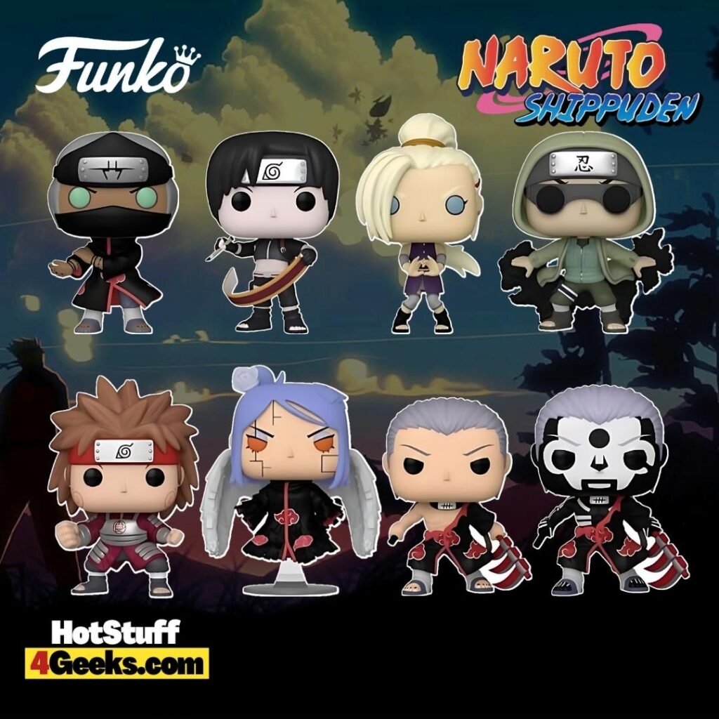 Unveiling All the 2023 Naruto Shippuden Funko Pops! Releases