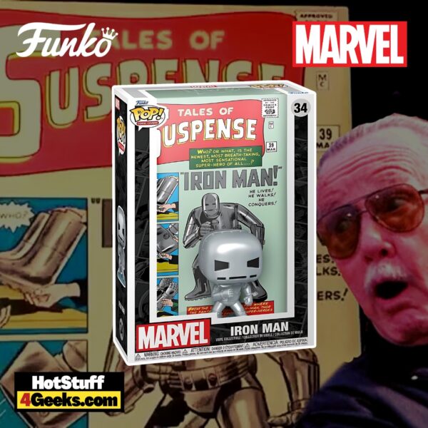 2023 NEW Iron Man (Tales of Suspense #39) Funko Pop! Comic Cover
