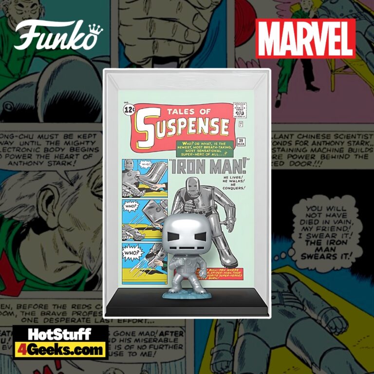 2023 NEW Iron Man (Tales of Suspense #39) Funko Pop! Comic Cover
