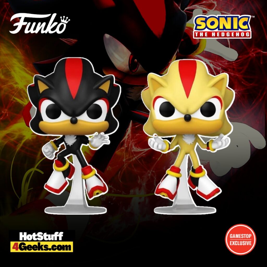2023 NEW Shadow and Super Shadow 2-Pack Glow Funko Pops!