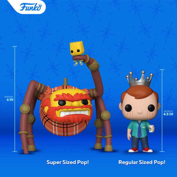 2023 NEW Simpsons: Nightmare Willie 6" Funko Pop! Exclusive