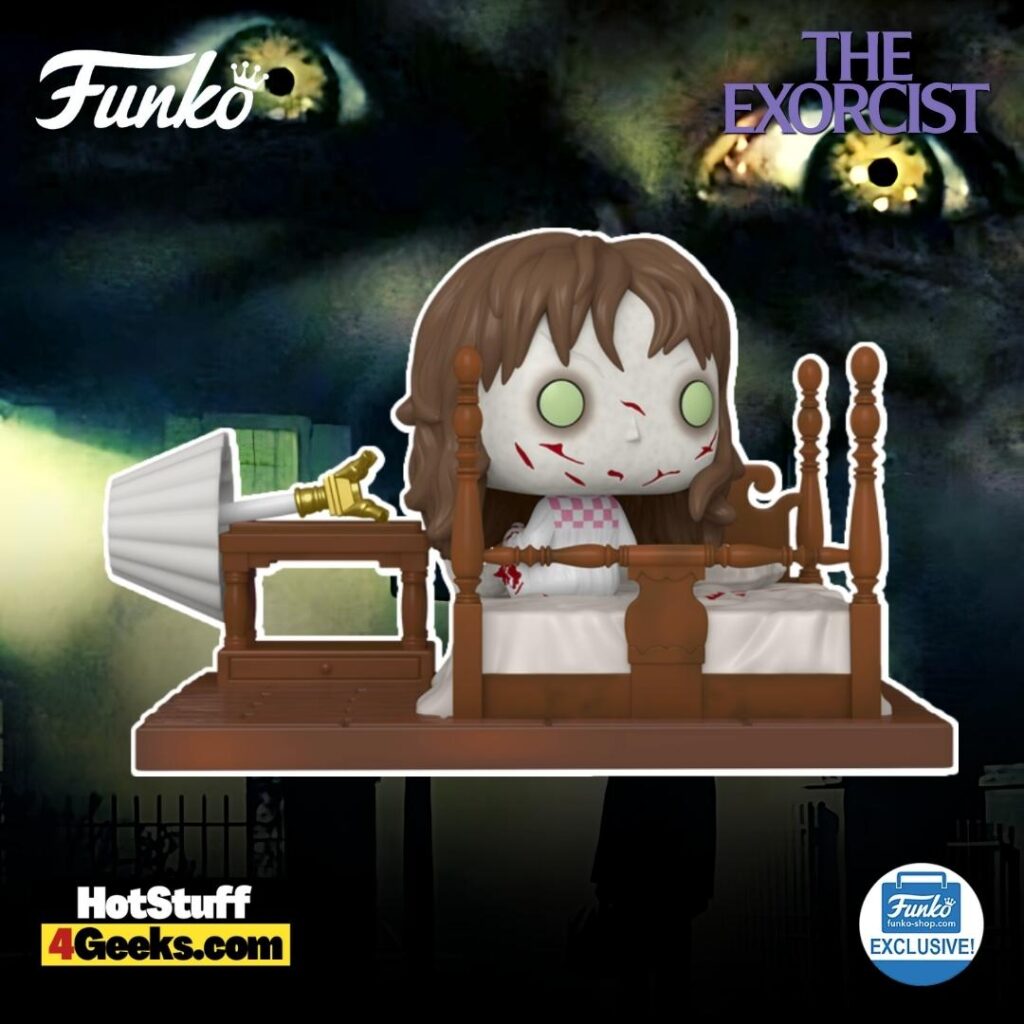 2023 NEW The Exorcist Regan in Bed Funko Pop! Moment