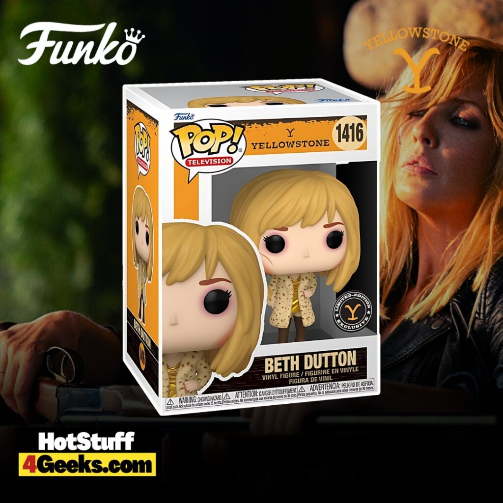 2023 NEW Yellowstone: Beth Dutton Metallic Wedding Dress Funko Pop!