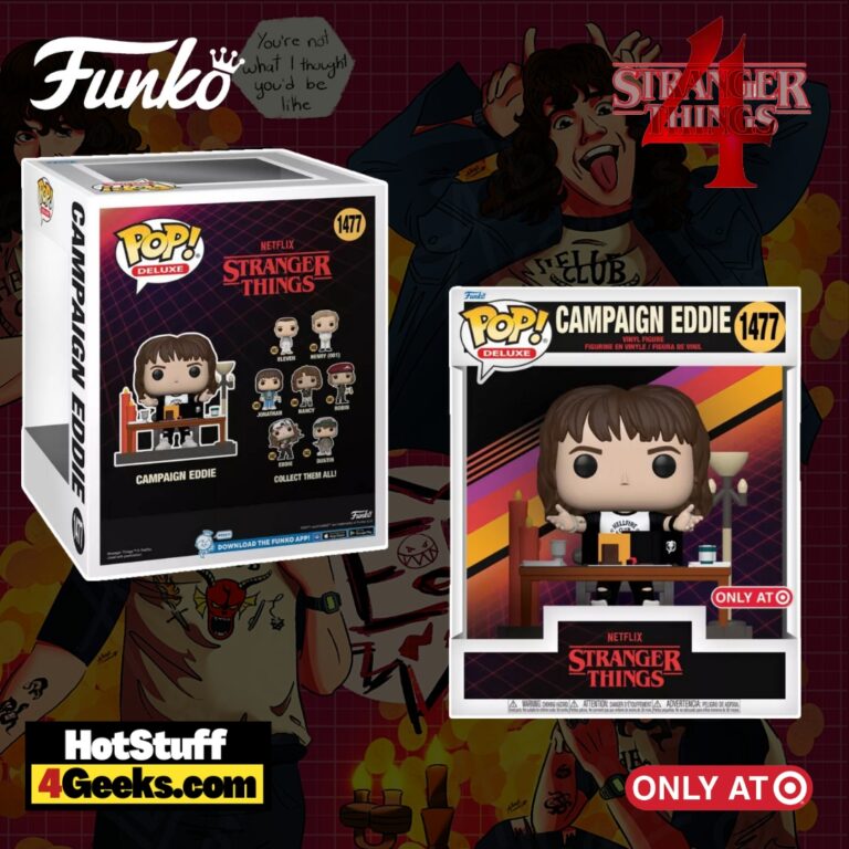 Stranger Things S4: Eddie Munson (D&D Campaign) Funko Pop!