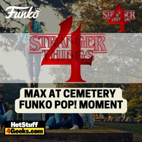 2023NEW Stranger Things: Max at Cemetery Funko Pop! Moment