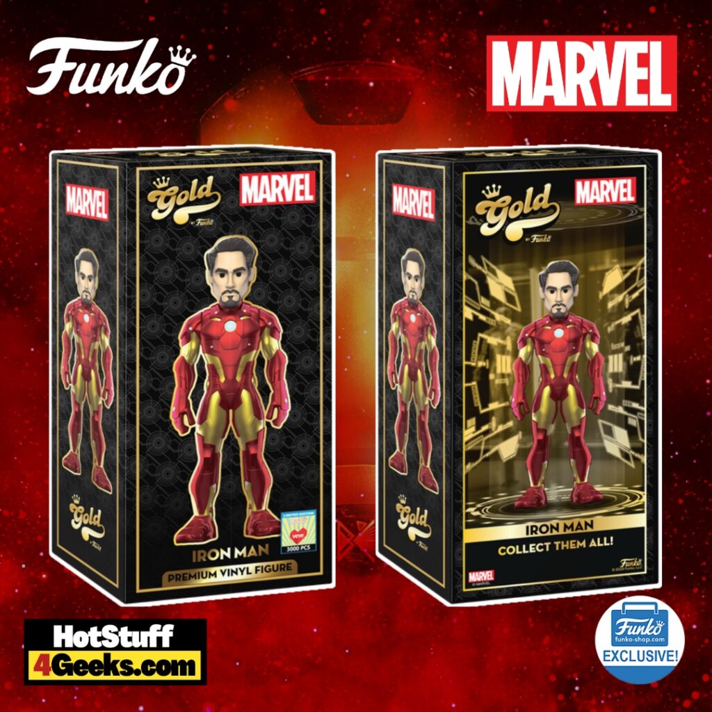 2023 NEW Marvel: Vinyl Gold 18-inch Iron Man Funko Figure