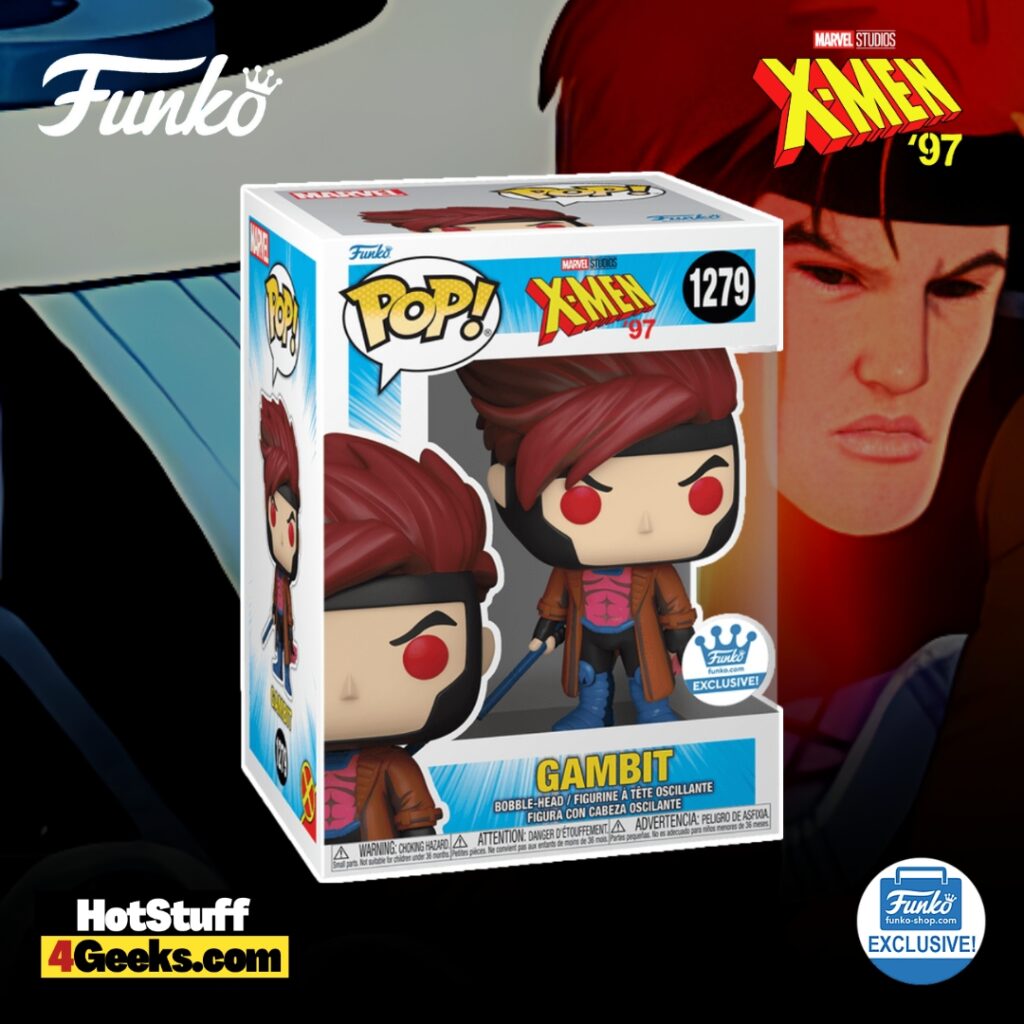 2023 NEW X-Men '97 - Gambit Funko Pop! Funko Shop Exclusive