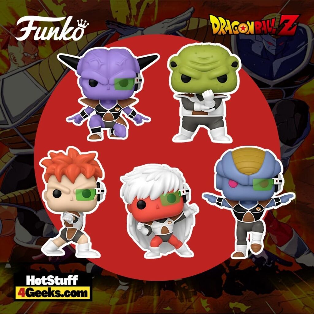 2023 NEW Dragon Ball Z: The Ginyu Force Funko Pops! Unveiled