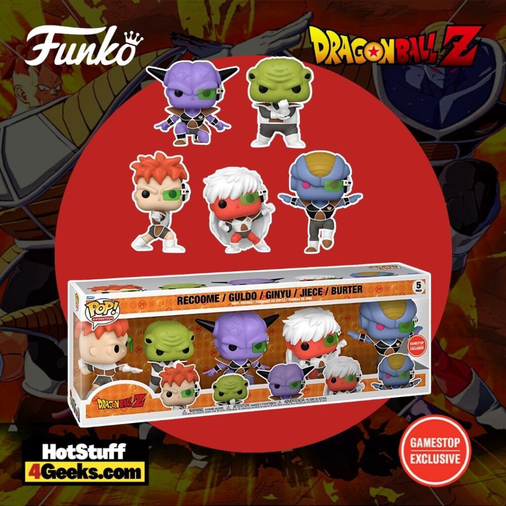 2023 NEW Dragon Ball Z: The Ginyu Force Funko Pops! Unveiled