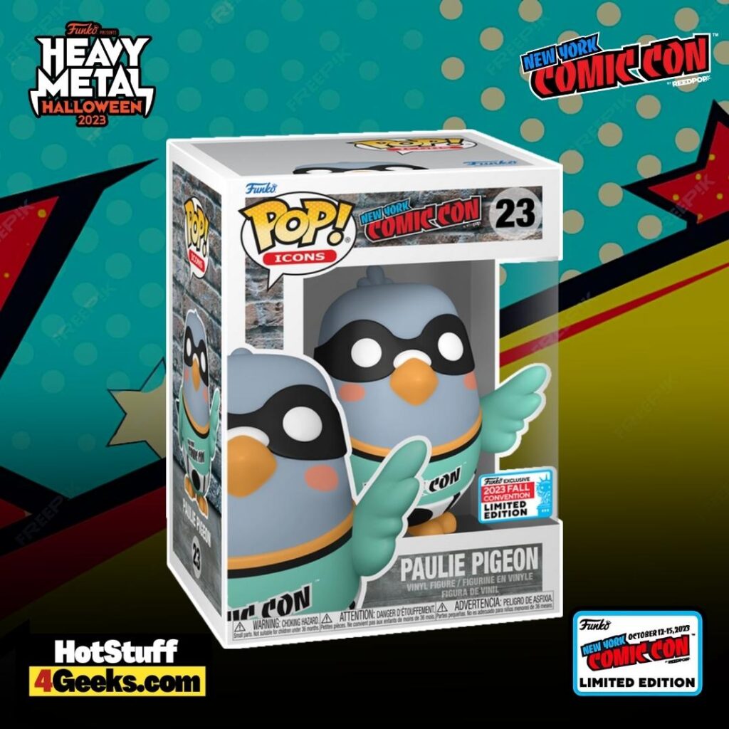 NYCC 2023 New York Comic Con 2023: Paulie Pigeon Funko Pop!
