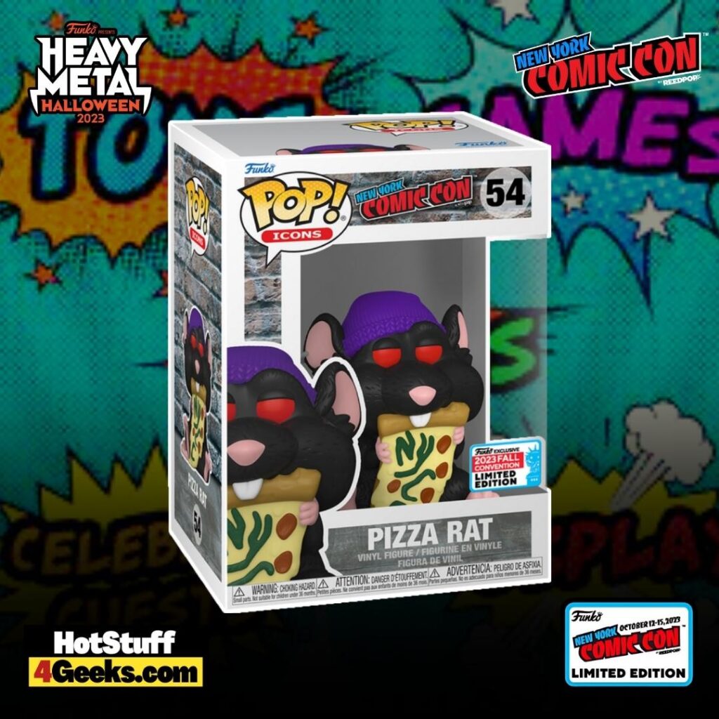 NYCC 2023 New York Comic Con 2023: Pizza Rat Funko Pop!
