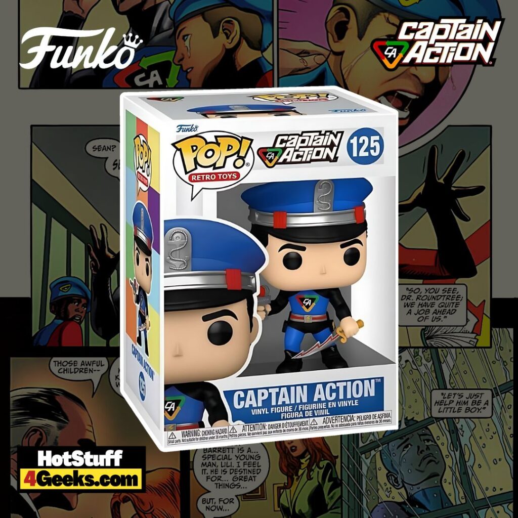 Exclusive First Look: Captain Action Funko Pop Retro Edition