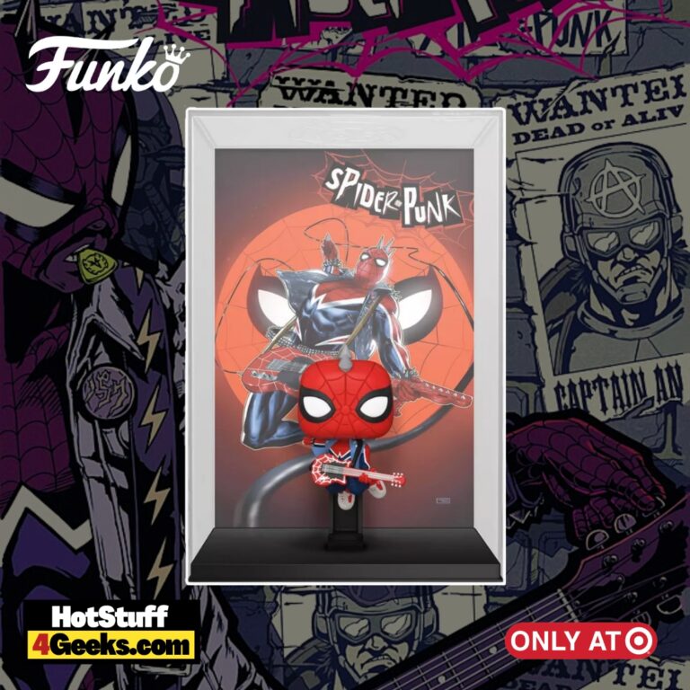 2023 NEW Spider-Punk #4 Funko Pop! Comic Cover. Target Exclusive