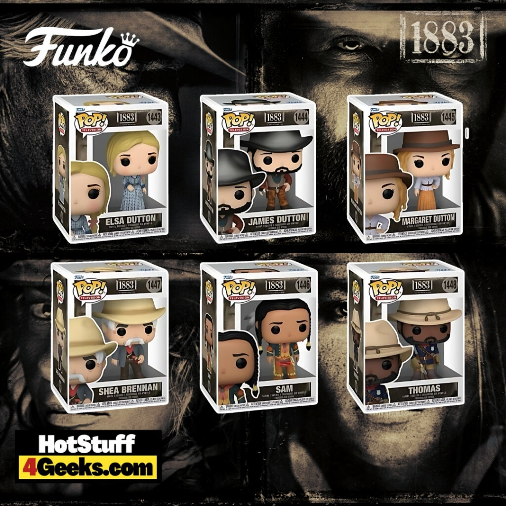 2023 NEW 1883: A Yellowstone Origin Story Funko Pops