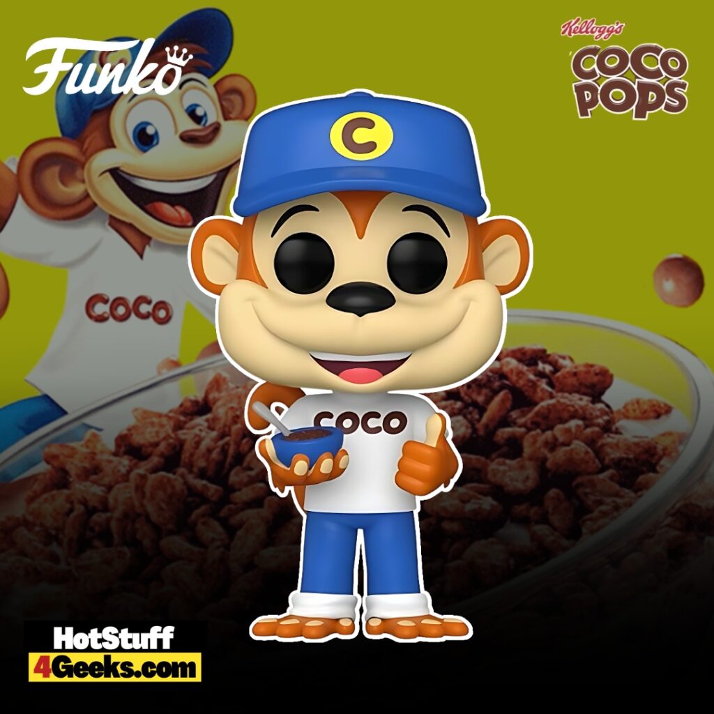 2023 NEW Kellogg's Coco Pops - Coco the Monkey Funko Pop!